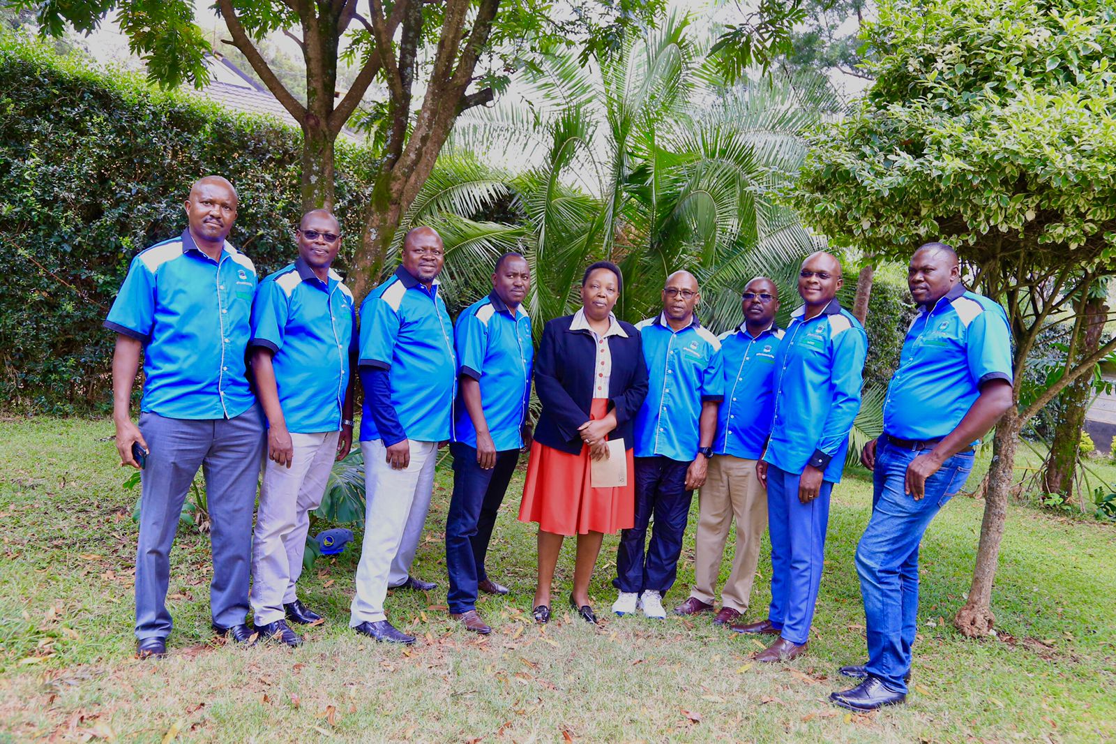 Solidarity Forever. Chapter Officials at the Late Dr Muthee's Family ...